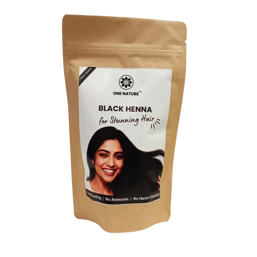 Black Henna Hair Colour | For Stunning Hair | Long Lasting Up To 30 da ...